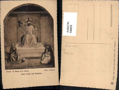 648859,Künstler Ak Beato Angelico Gesu Cristu nel Pretorio Jesus Thron ...
