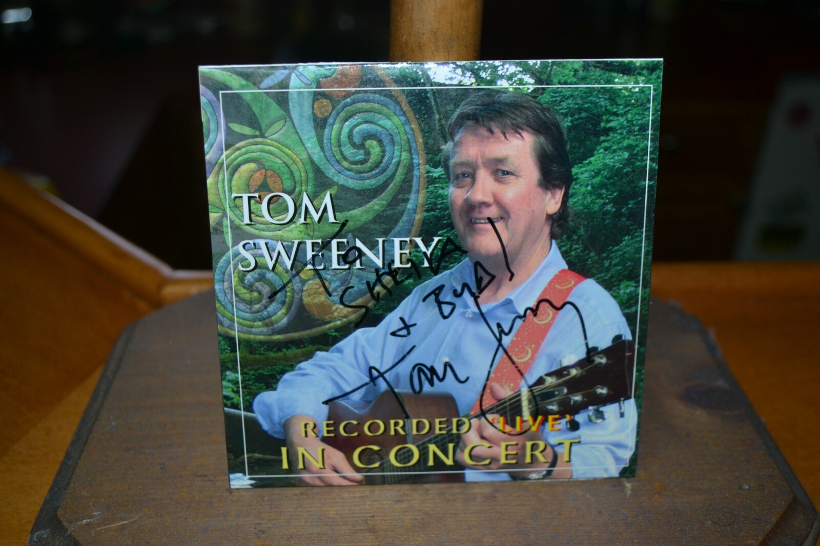 Tom Sweeney Live In Concert CD Autographed Irish Barley Bree Slieve ...