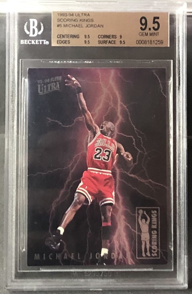 1993-94 ULTRA SCORING KINGS #5 MICHAEL JORDAN BGS GEM MINT 9.5. | eBay
