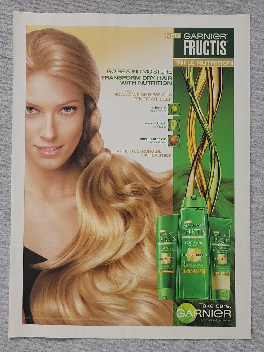 Garnier Print Ads 2010s UK Garnier Magazine Advert Stock Photo Alamy