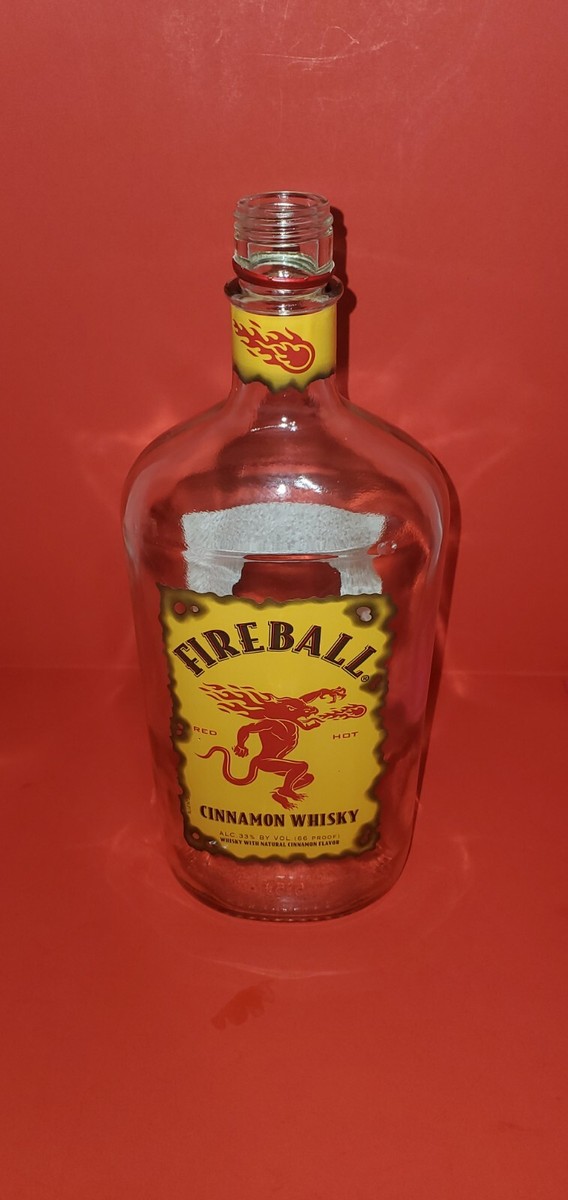 Fireball Whiskey Back Of Bottle