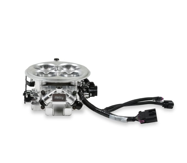 Holley EFI Terminator X Stealth 4500 Service Throttle Body Shiny For ...