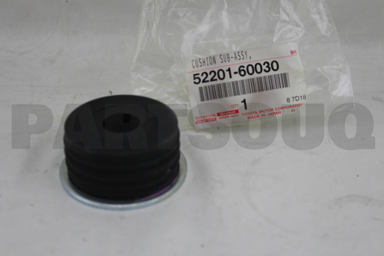 5220160030 Genuine Toyota CUSHION SUB-ASSY, CAB MOUNTING, NO.2 UPPER ...
