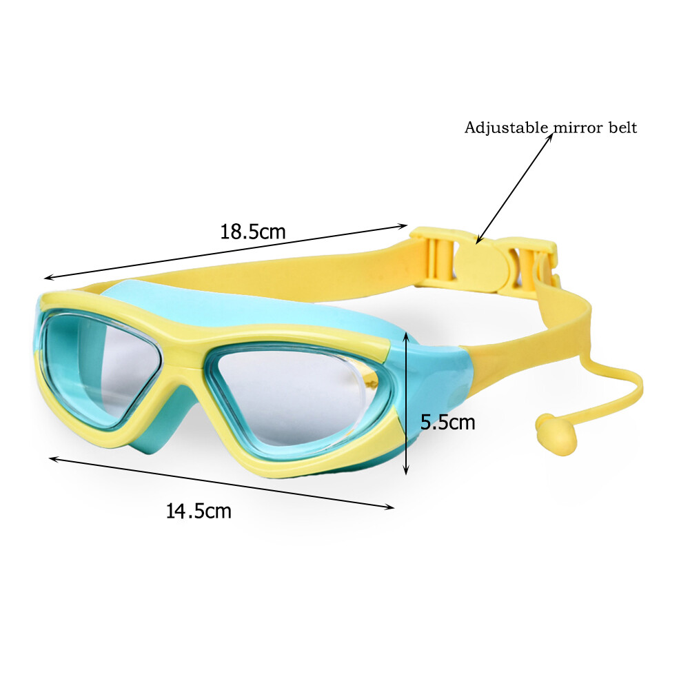 Kids Swim Goggles Professional Swim Eyewear Pool Glasses Anti-Fog ...