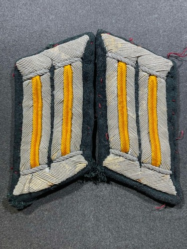WW2 WWII German Military Heer Army Cavalry Uniform Tunic Collar Tabs ...