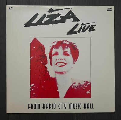 LIZA MINNELLI: LIVE FROM RADIO CITY MUSIC HALL [MLV49152] Laserdisc LD ...