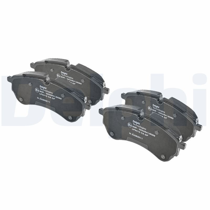 BRAKE PADS SET BRAKING PAD FRONT REAR DELPHI LP3410 I NEW OE ...