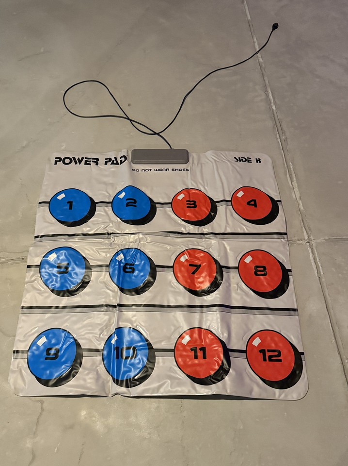 Vintage Nintendo Power Pad NES Controller Mat - Tested & Working ...