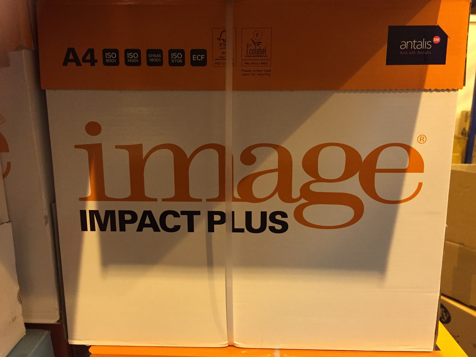 IMAGE IMPACT PLUS 90 GSM A4 LASER & INKJET PAPER 500 1000 2500 5000 ...
