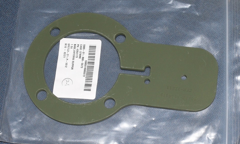 MILITARY GPS ANTENNA MOUNT BRACKET BASE PLATE LMTV TRUCK HMMWV MRAP ...