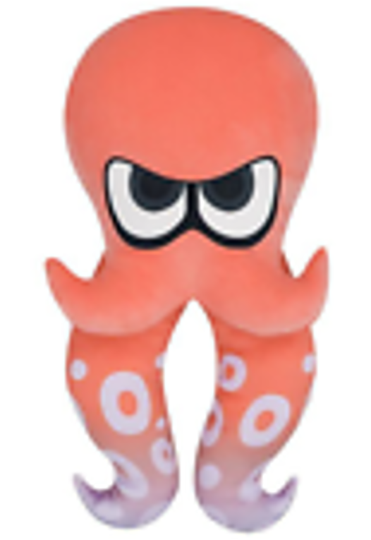 Nintendo Splatoon 3 Plush doll ALL STAR COLLECTION OCTO Red M Size ...