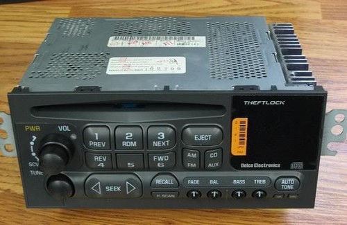 OEM New GM CHEVY 1994-1995-1996-1997 CAPRICE & IMPALA SS OEM CD PLAYER ...