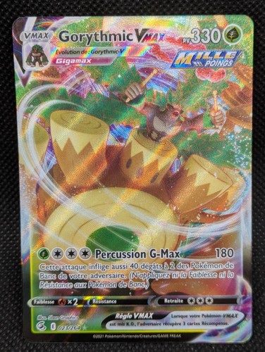 Carte Pokemon GORYTHMIC VMAX Français - FA EB08 FR - 023/264 - Neuf | eBay