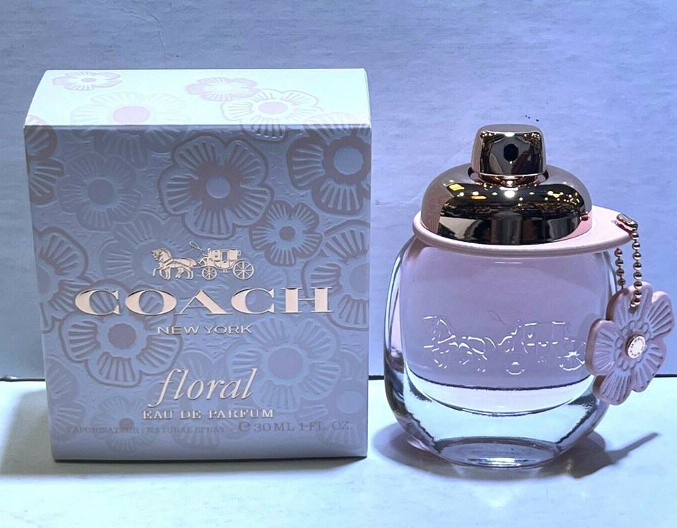 COACH NEW YORK FLORAL PERFUME 1.0oz / 30 ml Eau De Parfum Spray For ...