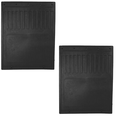 2x Paraspruzzi Straccio Sporco Parafango per Camion 40x50cm Gomma Dura ...