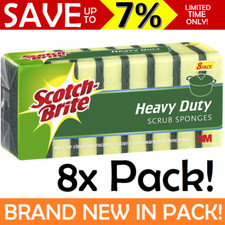 Coles Heavy Duty Scourer Foam Sponge 3 Pack for sale online | eBay ...