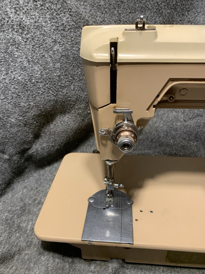 Vintage Singer 404 Slant Needle Sewing Machine TESTED WORKING | eBay