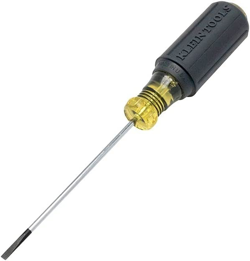 612-4 Screwdriver, Made in USA, Flat Head Terminal Block Screwdriver, 1 ...