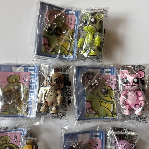 Joe Ledbetter Qee Toxic Swamp Key Chain Set Of NINE INC CHASE Toy2R | eBay