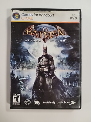 Batman: Arkham Asylum (Games for Windows PC, 2009) complete: CD, Manual ...