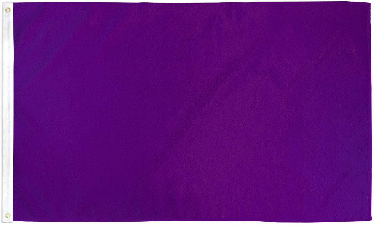 Solid Color Purple Flag 2x3ft Solid Purple House Flag Sublimation Blank ...