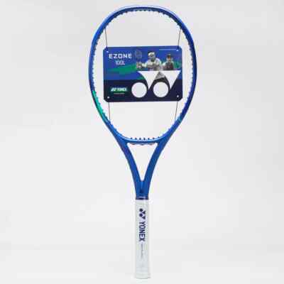 2025 YONEX EZONE 100L 8th Gen Blast Blue Tennis Racquet Grip Size 4 0/8" | eBay