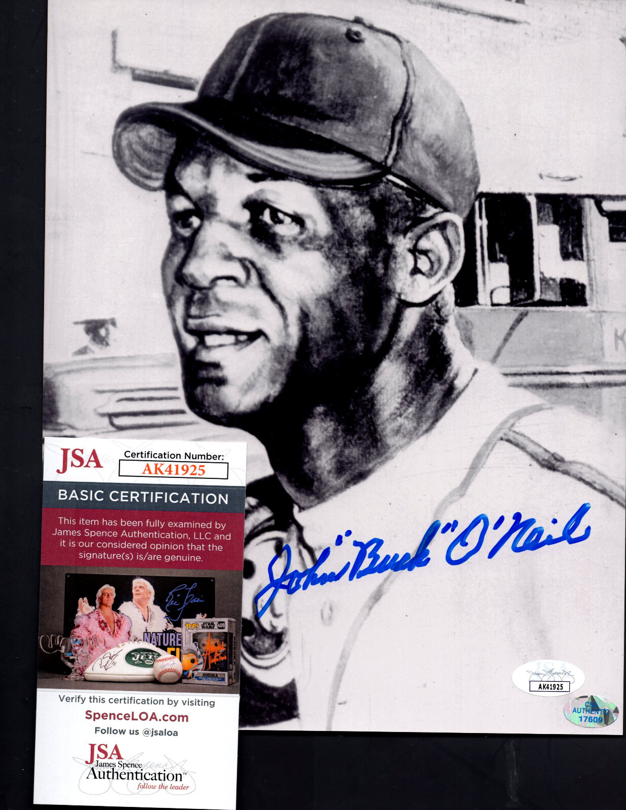 Buck O'Neil Autographed Memorabilia | Signed Photo, Jersey ...