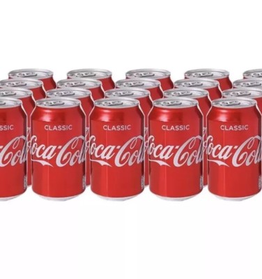 1 CRATE / 24 CANS - CLASSIC COCA COLA 330ml + 24H DELIVERY - UK ...