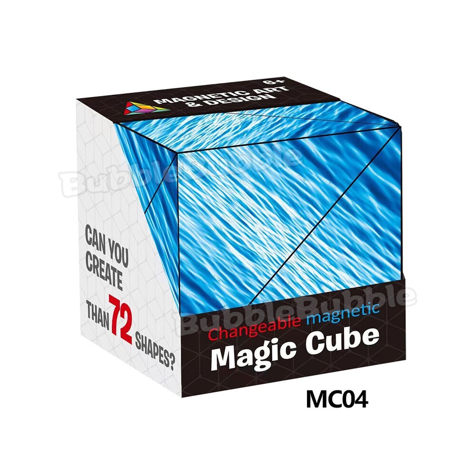 3D Magic Cube Shape Shifting box Anti Stress Hand Flip Puzzle Toys Gift ...
