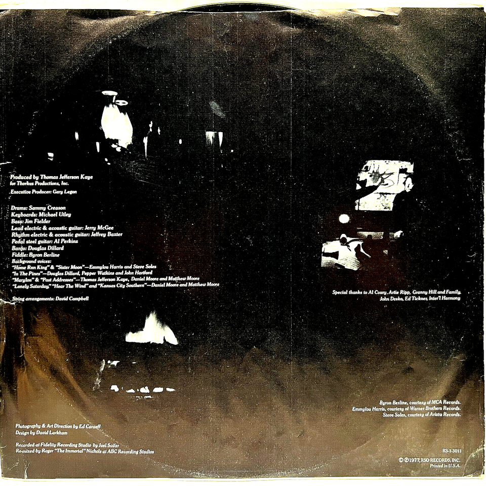 Gene Clark Two Sides To Every Story 1977 Vinyl RSO Records 1st Press ...