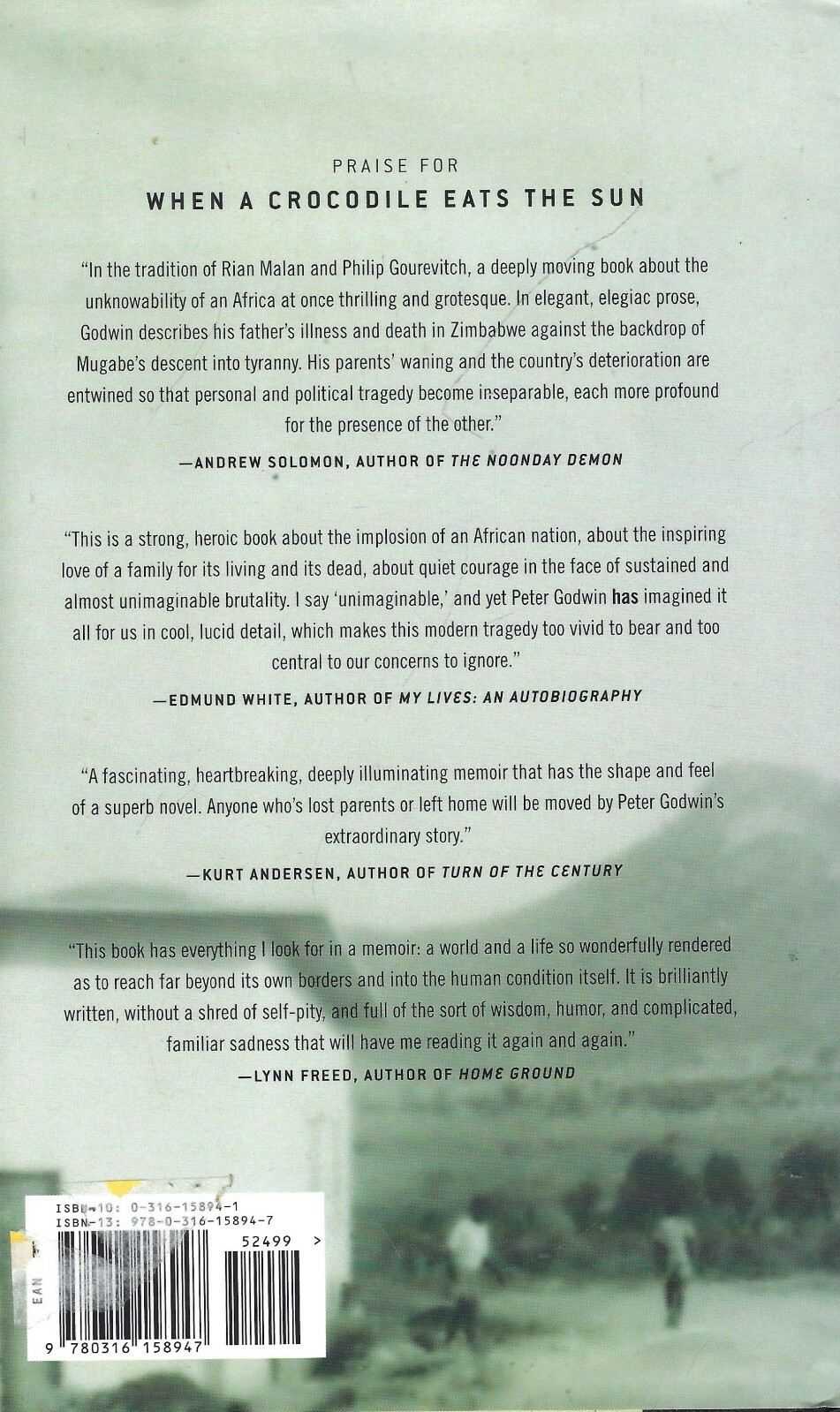 When a Crocodile Eats the Sun : A Memoir of Africa by Peter Godwin ...