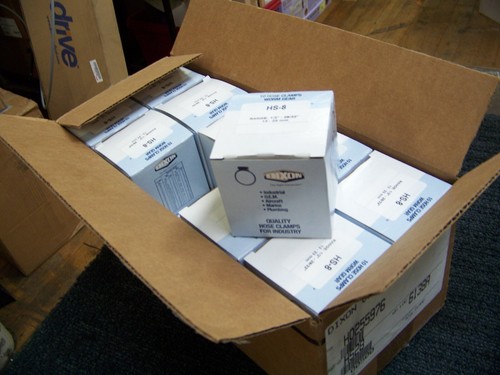 20 Boxes of 10 Dixon Worm Gear Hose Clamp 1/2-29/32" 13-23mm H-8 New | eBay