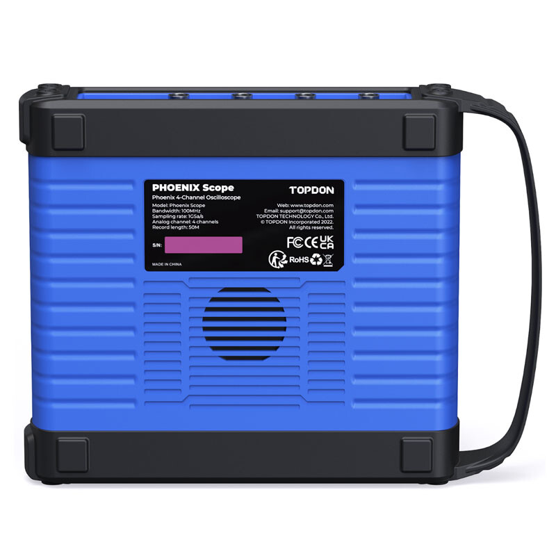 TOPDON Phoenix 4 Channel Oscilloscope Tablets Diagnostic Tools for ...