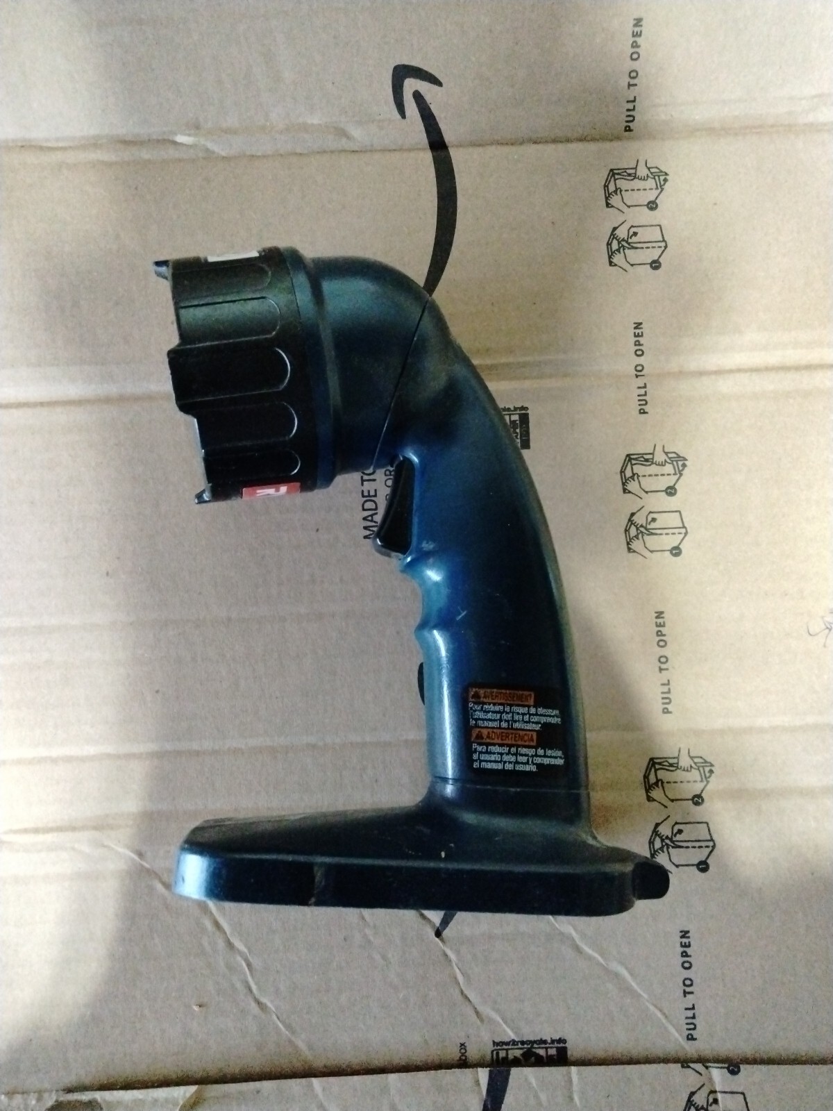 Ryobi FL1800 P700 18V Blue Swivel Head Flash Light Flashlight TOOL ONLY ...