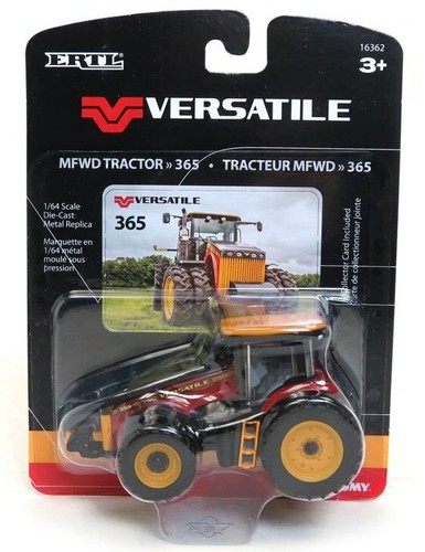 2018 VERSATILE 365 TRACTOR MFWD #16362 WITH DUAL WHEELS DIECAST SCALE 1 ...