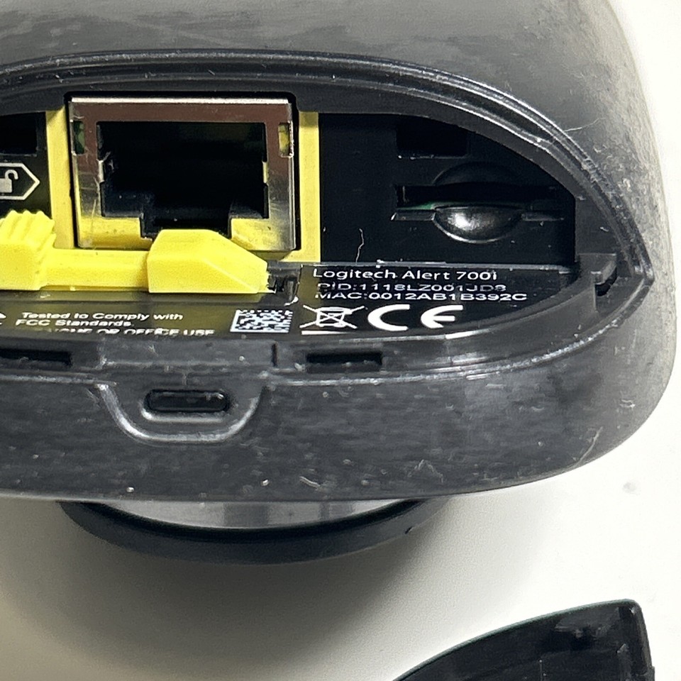 Logitech Alert 700i Indoor Add-On Security Camera No Power Supply | eBay