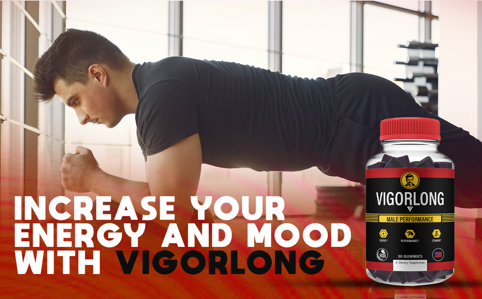 (5 Pack) VigorLong Performance Gummies, Vigor Long Max Support (5 Month ...