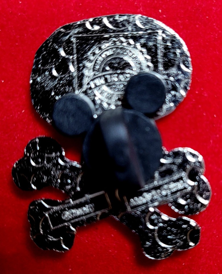 Disney Trading Pin, Minnie Mouse Sugar Skull, Skull And Crossbones ...