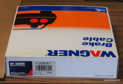 NEW Wagner F108087 REAR LEFT Parking Brake Cable (JESS622 DS1280 BOX4 ...