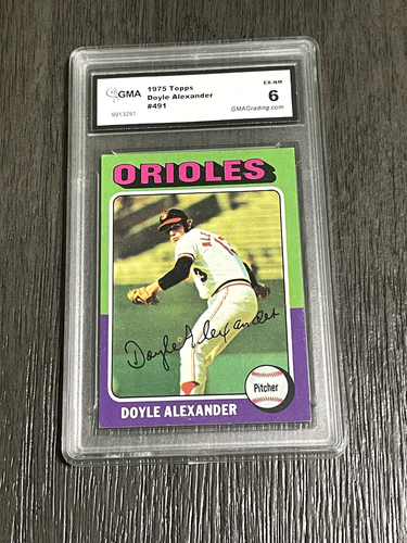 1975 Topps - Doyle Alexander #491 for sale online | eBay