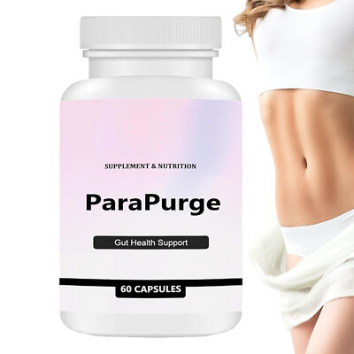 ParaPurge Gut Health Supplements 60 Capsules - Deeply Cleanse The ...
