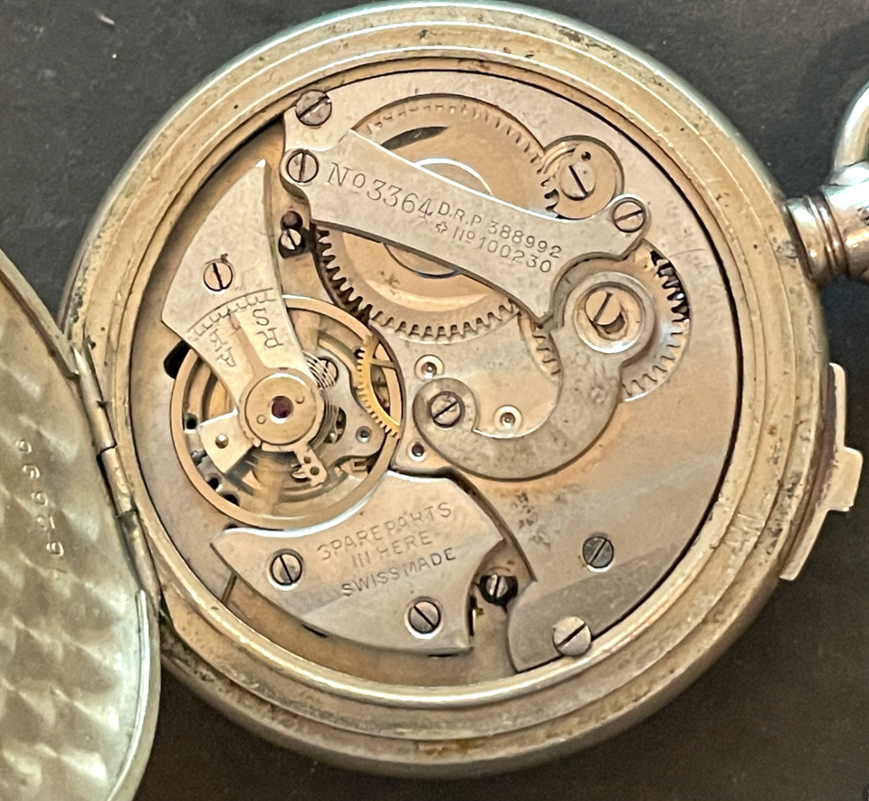 WW2 1940 DATED MKII BOMB TIMER STOPWATCH POCKET WATCH BRITISH ARMY ...
