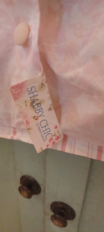 Rachel Ashwell Pink Label Shabby Chic Rare Roseblossom Ruffle SHAM ...