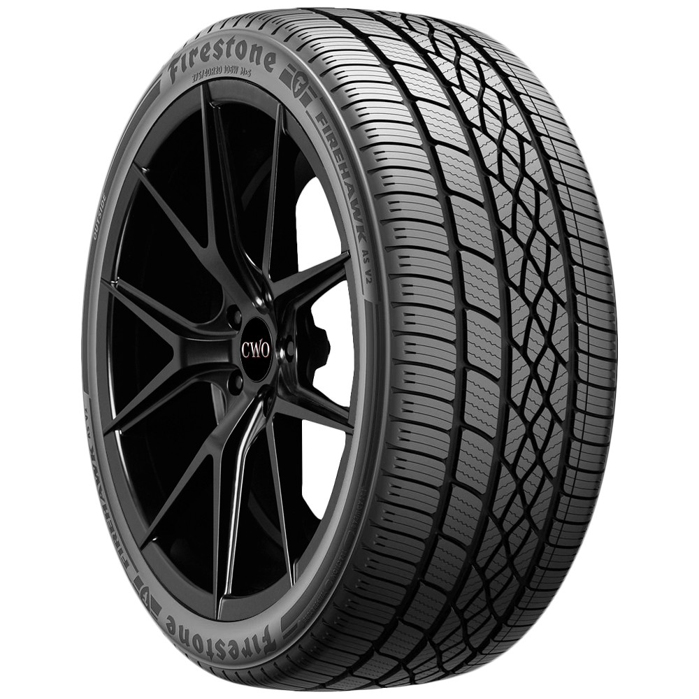 (QTY 4) 215/55R18 Firestone Firehawk AS 95H SL Black Wall Tires | eBay