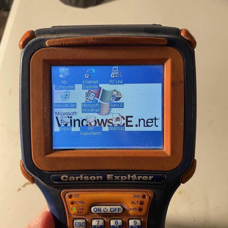 Carlson Explorer II Data Collector Surveying Handheld P/N 112183 For ...
