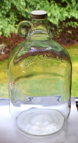 Vintage One Gallon Finger Loop Jug & Cap Alexander H Kerr Rainbow Sheen ...