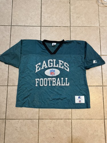 Vintage 90's Starter Philadelphia Eagles Authentic Mesh Jersey XL NFL | eBay