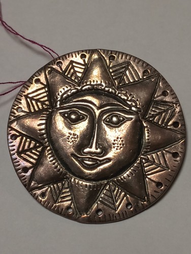 VINTAGE 925 STERLING SILVER SMILEY FACE SUN PIN. | eBay