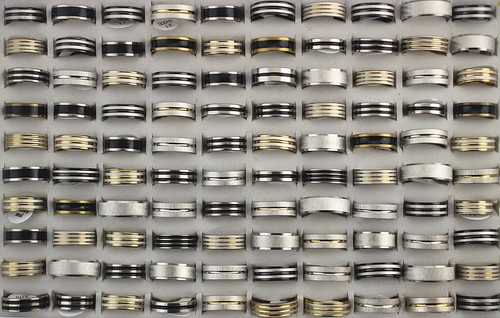 Wholesale Jewelry Lots 32pcs Mixed Style Stainless Steel Mens Classic ...