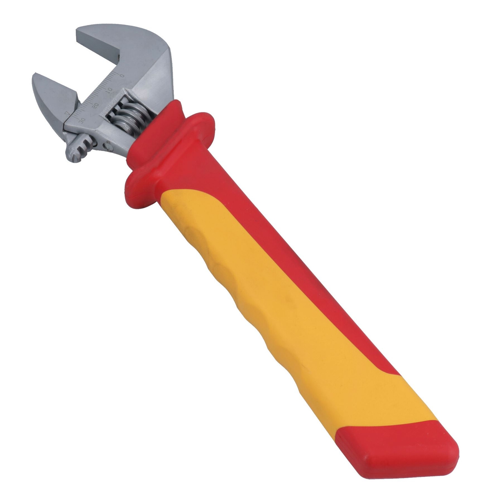 10in VDE Insulated Adjustable Spanner Wrench 0 – 30mm Soft Grip 1000 V ...